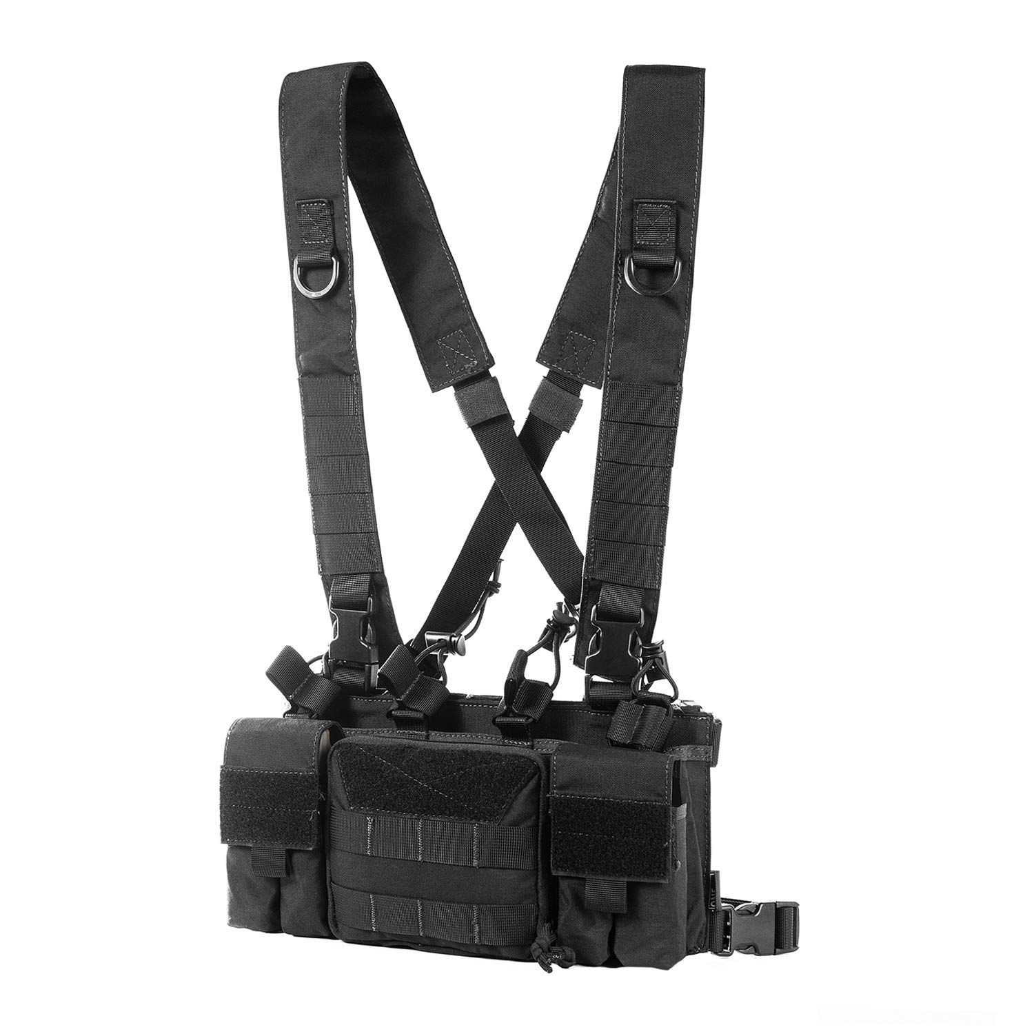 Buy OneTigris Chest Rig with 5.56/7.62 Mag Pouches Pistol Mag Pouches ...