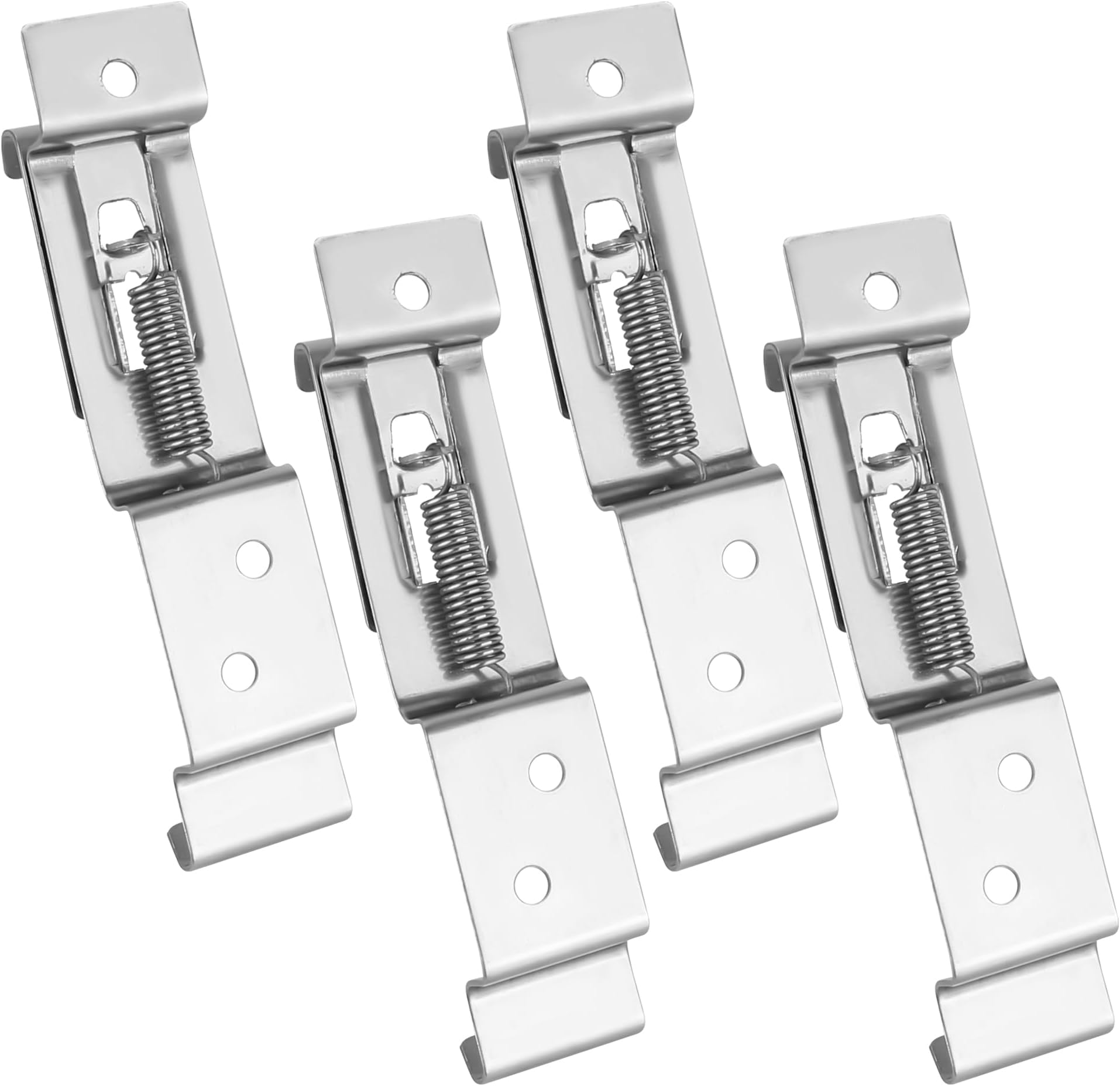 License Plate Bracket, 4 Pcs Trailer Number Plate Clips, Number Plate ...