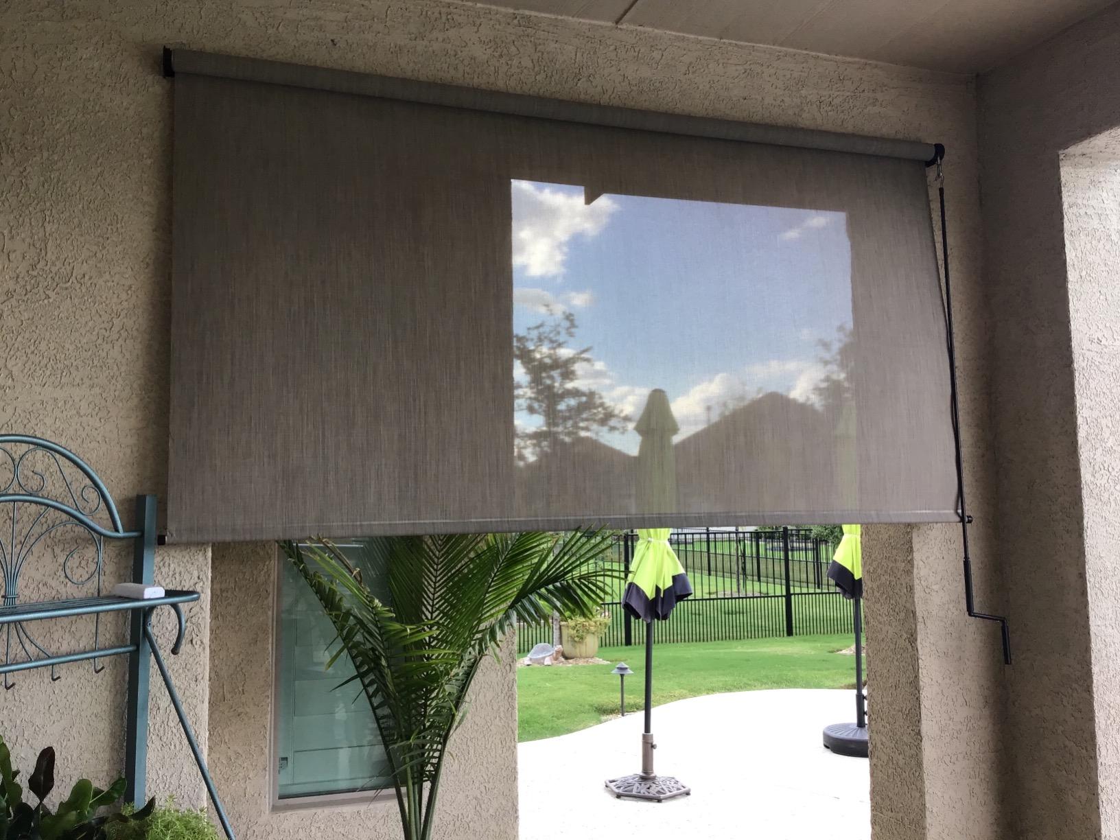 Amazon.com : Amatria AA.P.N.6 Grand Cordless Outdoor Sun Shade, 6-Feet ...