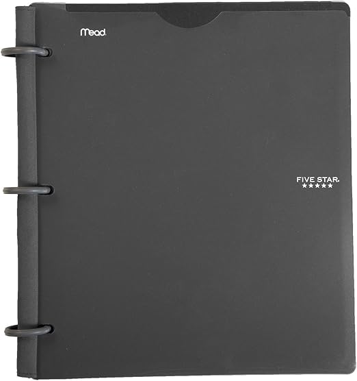 Amazon.com : Five Star Flex Hybrid NoteBinder, 1 Inch Binder with Tabs ...