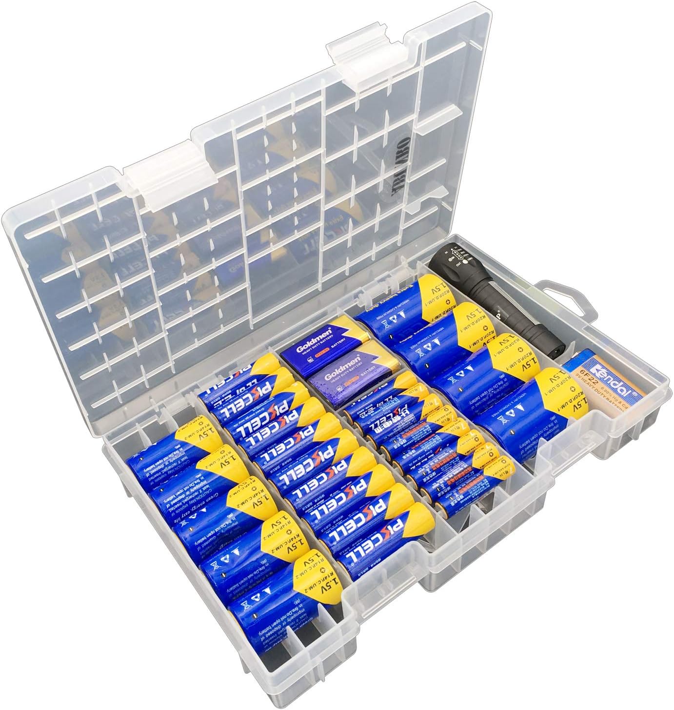 Amazon.com: Acxico 10Pcs AG13 LR44 Toy Battery Storage Box Button Case ...