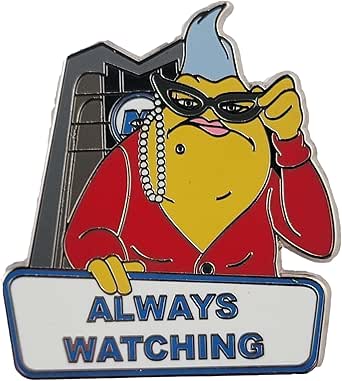 Disney Pin Monsters Inc. Roz Always Watching : Amazon.com.au: Sports ...