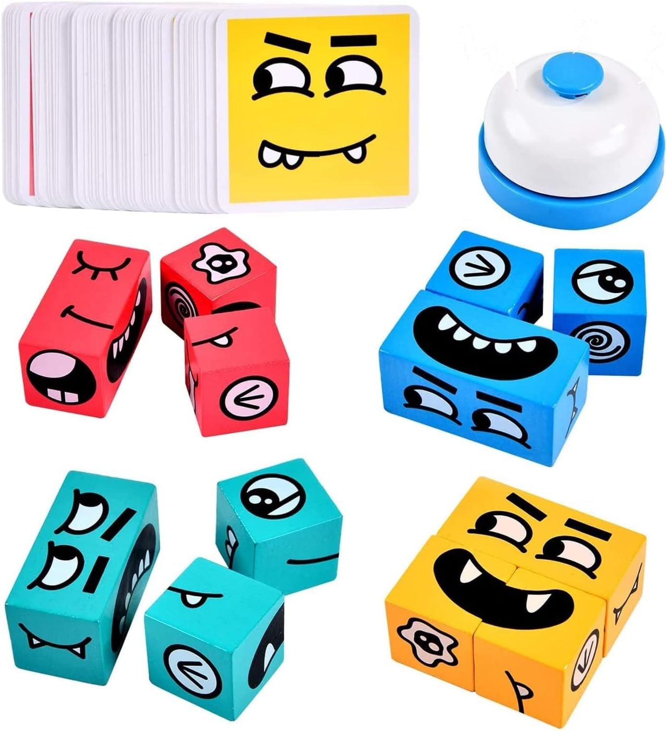 Buy Kiddie Galaxia® Smiley Face Emoji Cube Face Changing Game for Kids ...