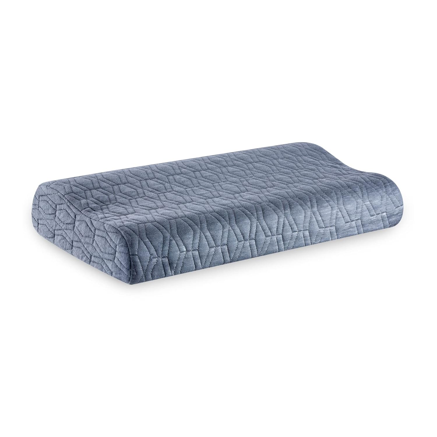 The White Willow Orthopedic Cervical Cooling Gel Memory Foam Pillow for ...