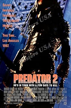 Amazon.com: PremiumPrints - Predator 2 Movie Poster Glossy Finish Made ...