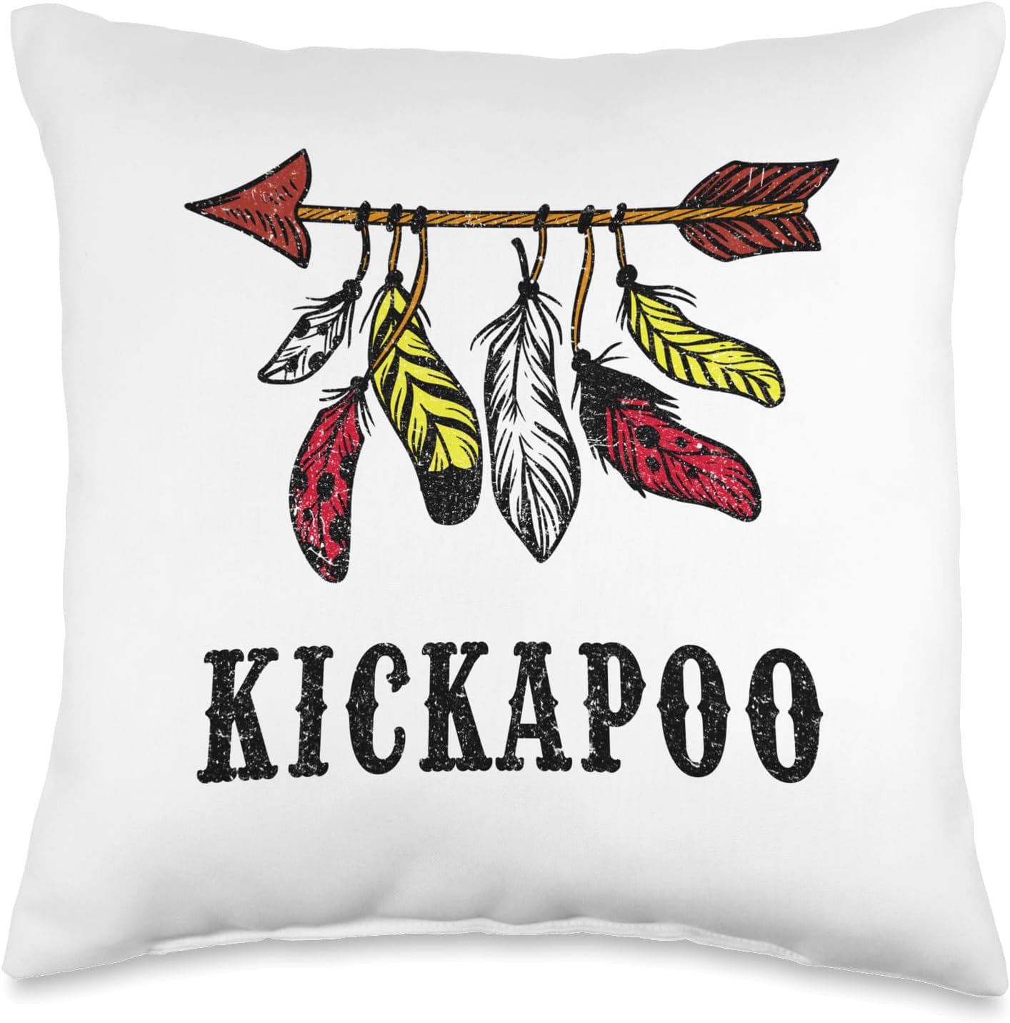 Amazon.com: Kickapoo Tribe Pride Native American Indian Culture Throw ...