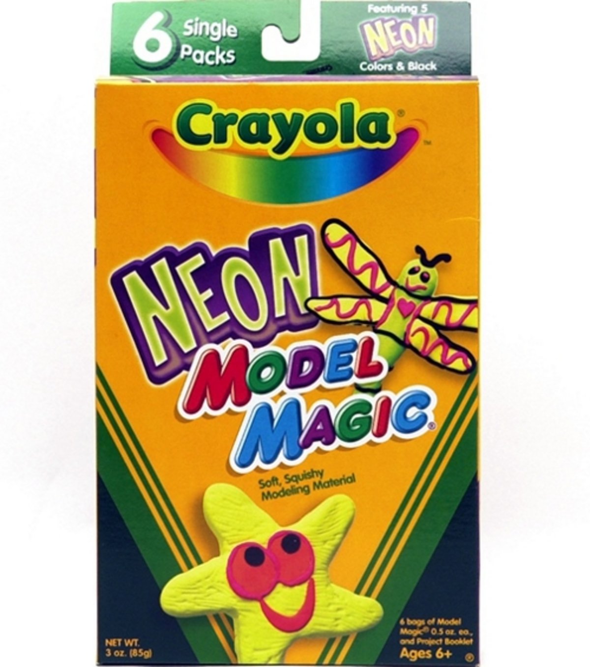 Buy Crayola Model Magic Neon Single Packs Online at Low Prices in India ...