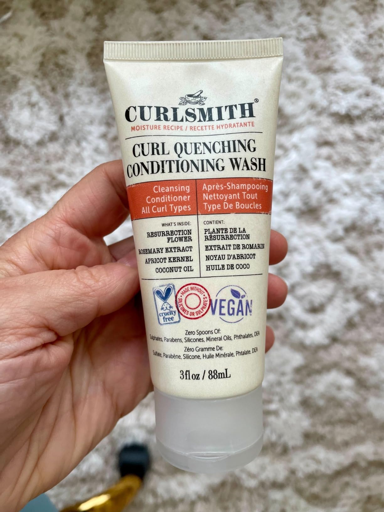 Amazon.com: CURLSMITH - Curl Quenching Conditioning Wash - Vegan Cowash ...