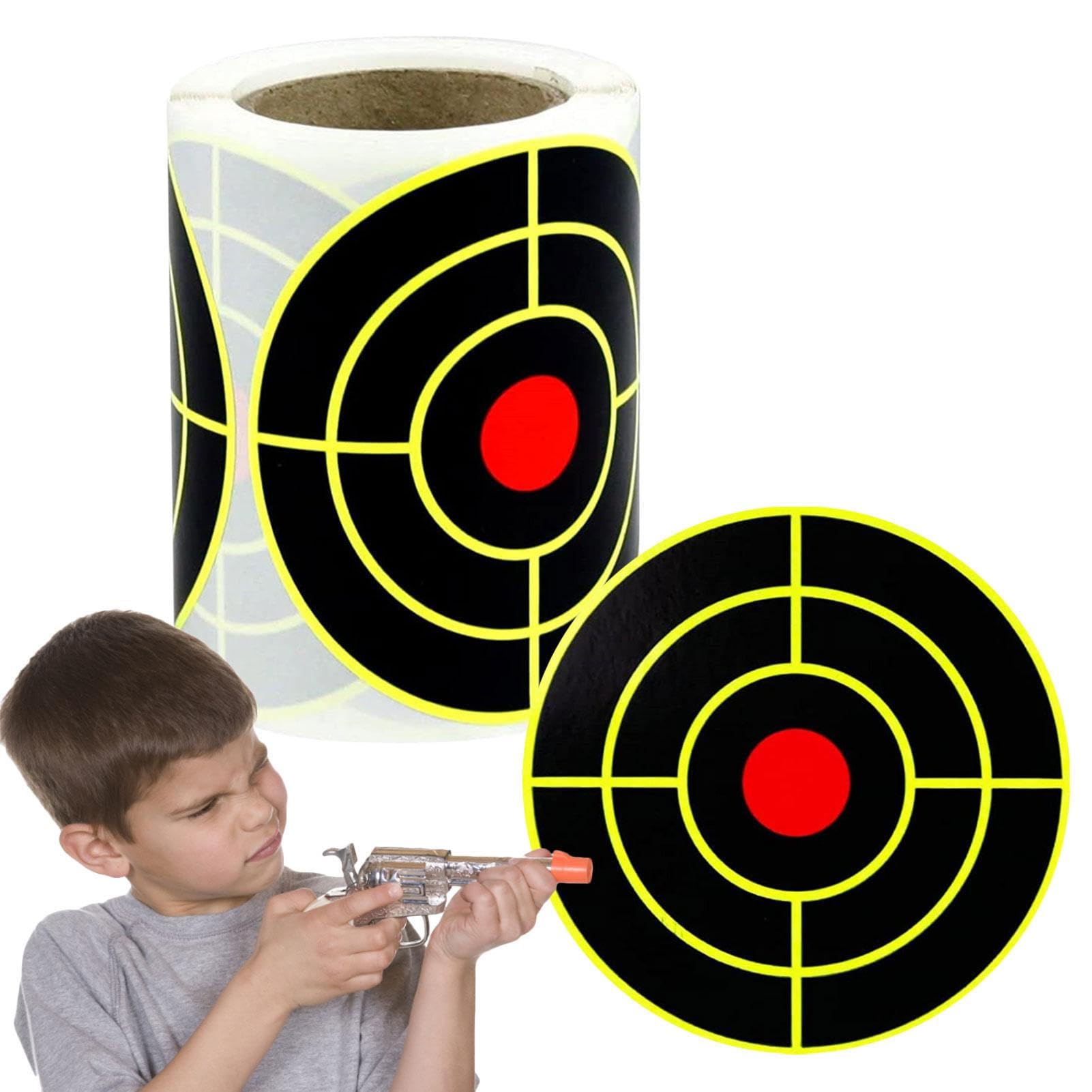 Splatter Targets JOAXOR Splatter Shooting Targets 6 Inch Reactive Paper ...