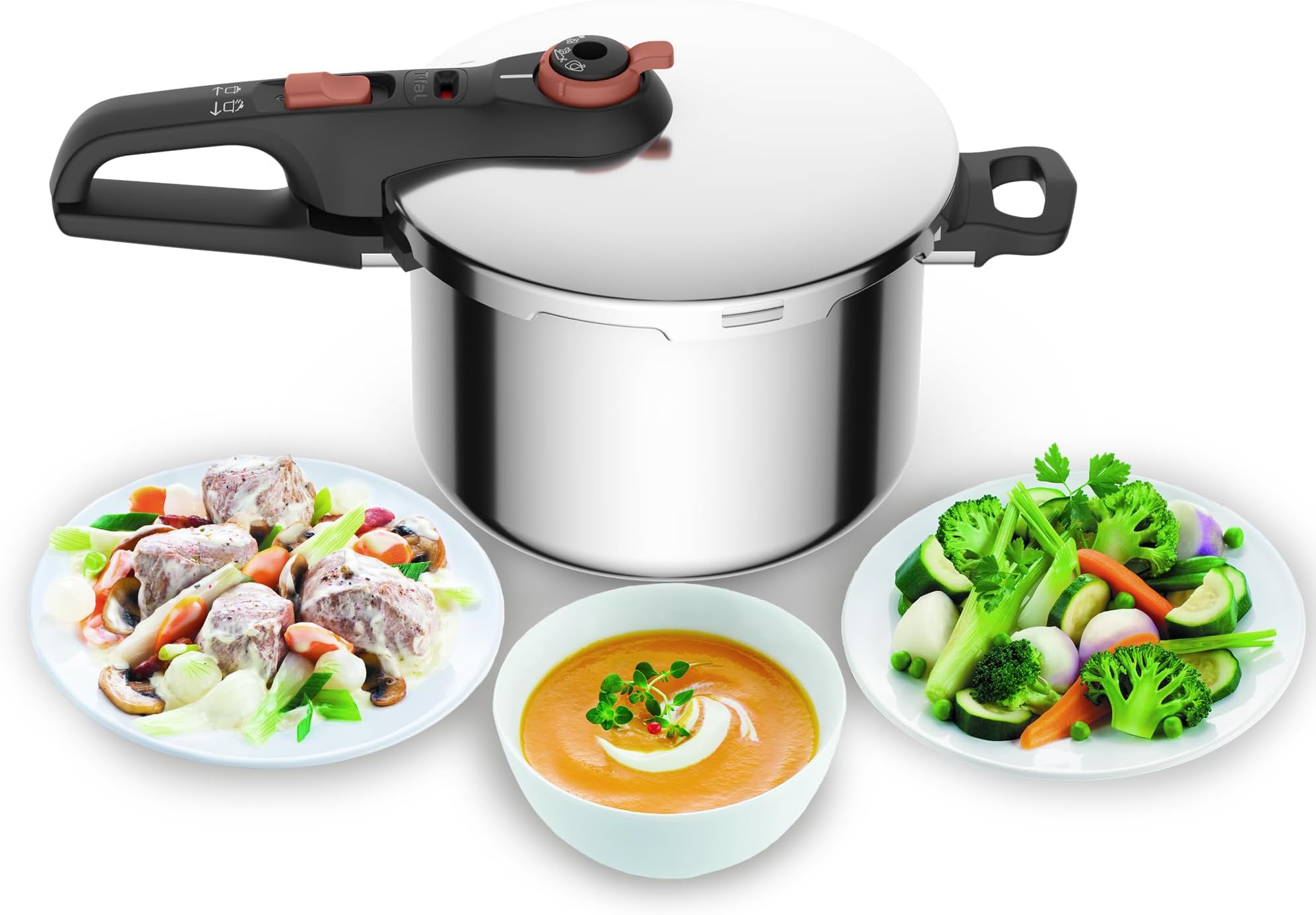 Presto Olla Express de Aluminio, Capacidad de 8 litros, Color Plateado ...