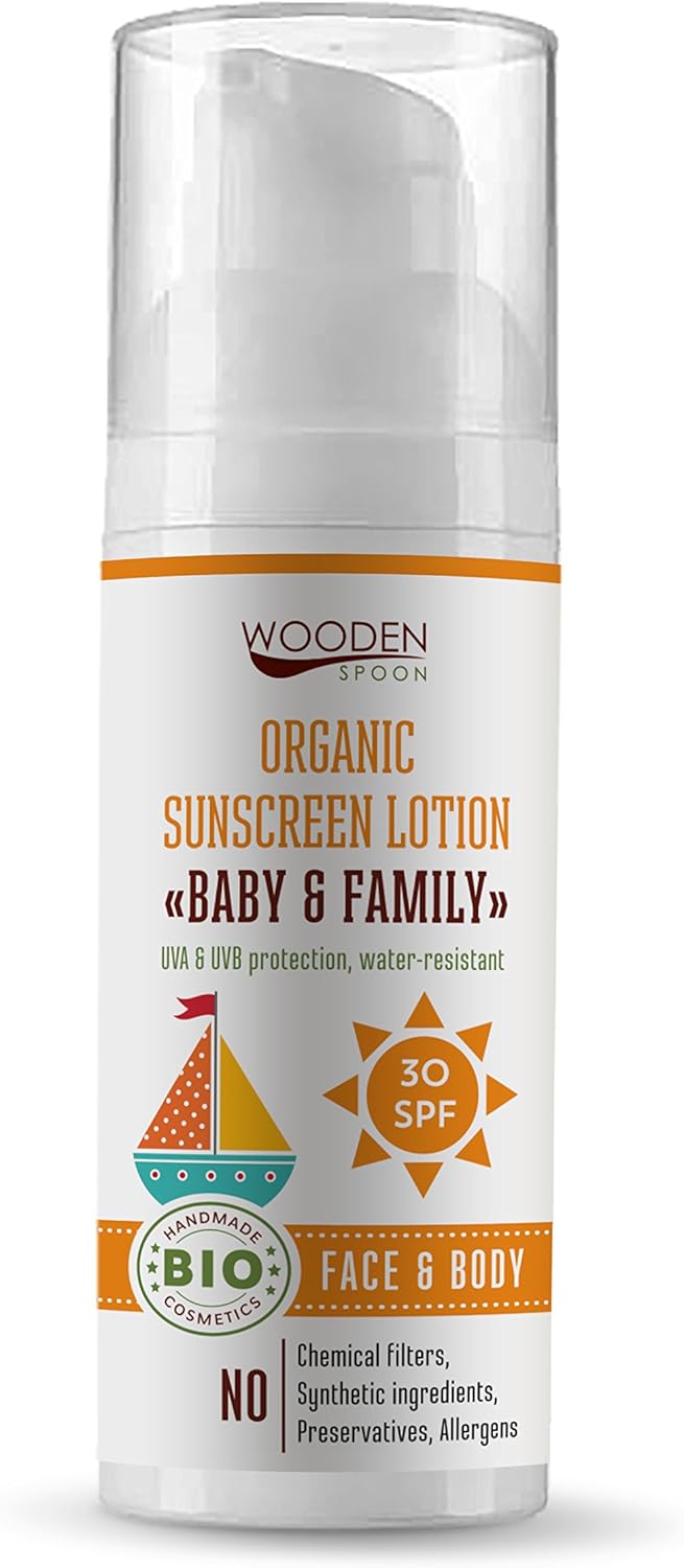 Wooden Spoon Sunscreen SPF 30 50 ml : Amazon.co.uk: Beauty