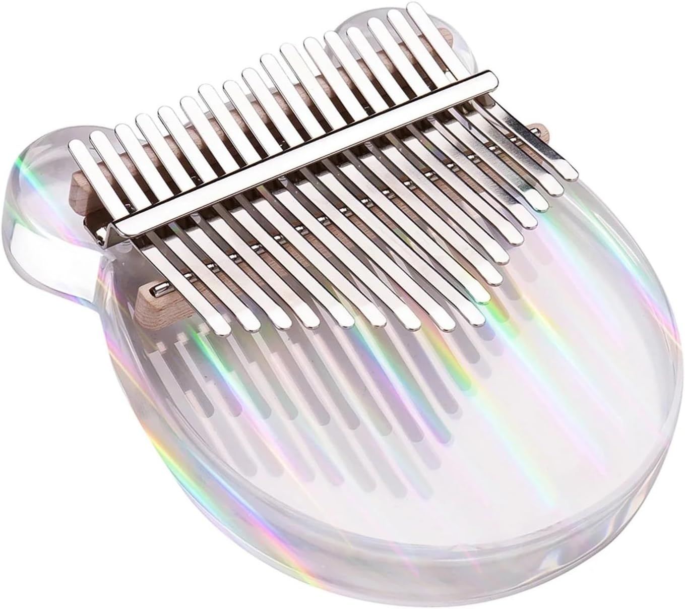 Kalimba 17 Key Kalimba Transparent Acrylic Material : Amazon.co.uk ...