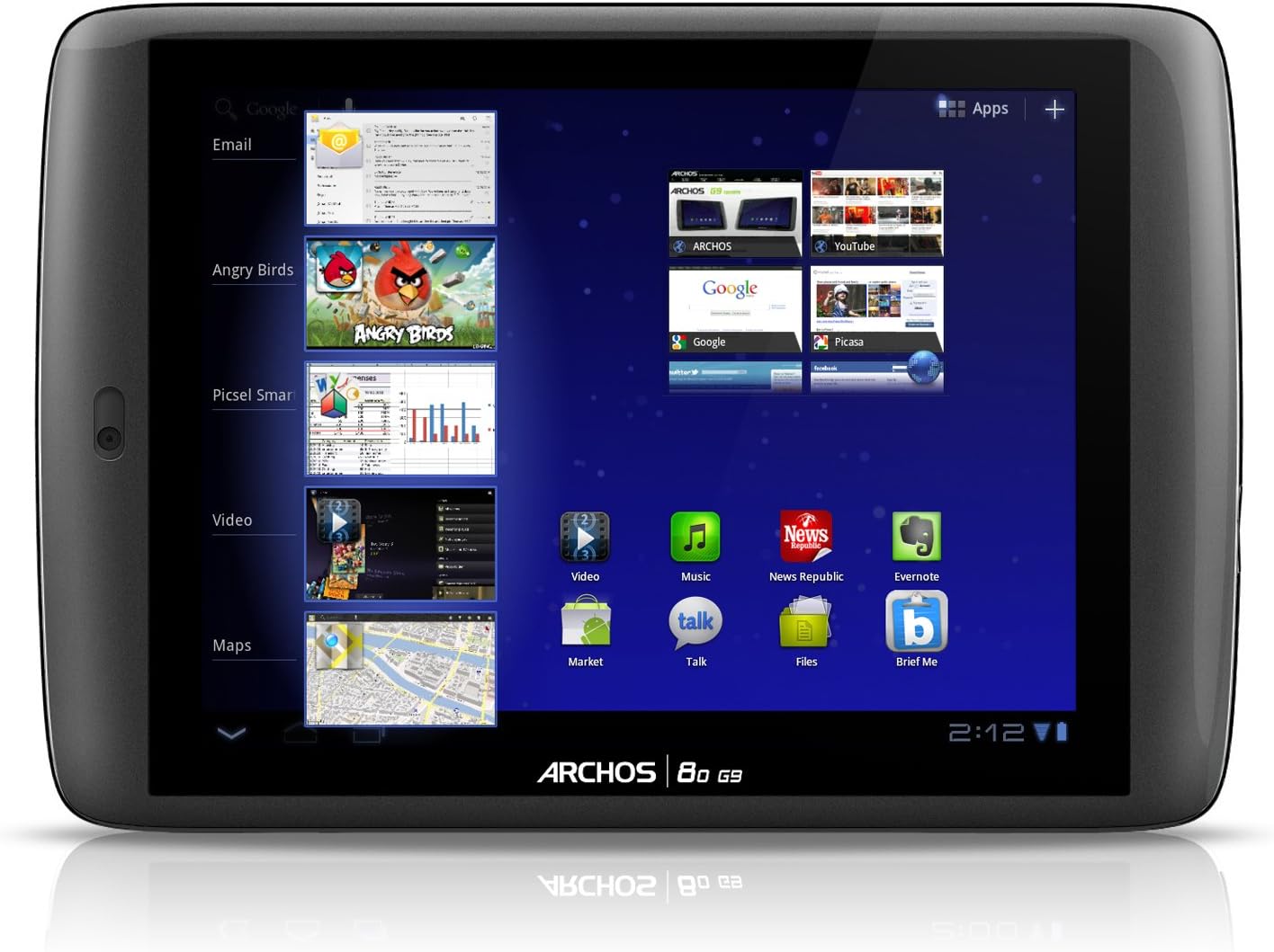Amazon.com : Archos 80 G9 8GB - Classic : Tablet Computers : Electronics