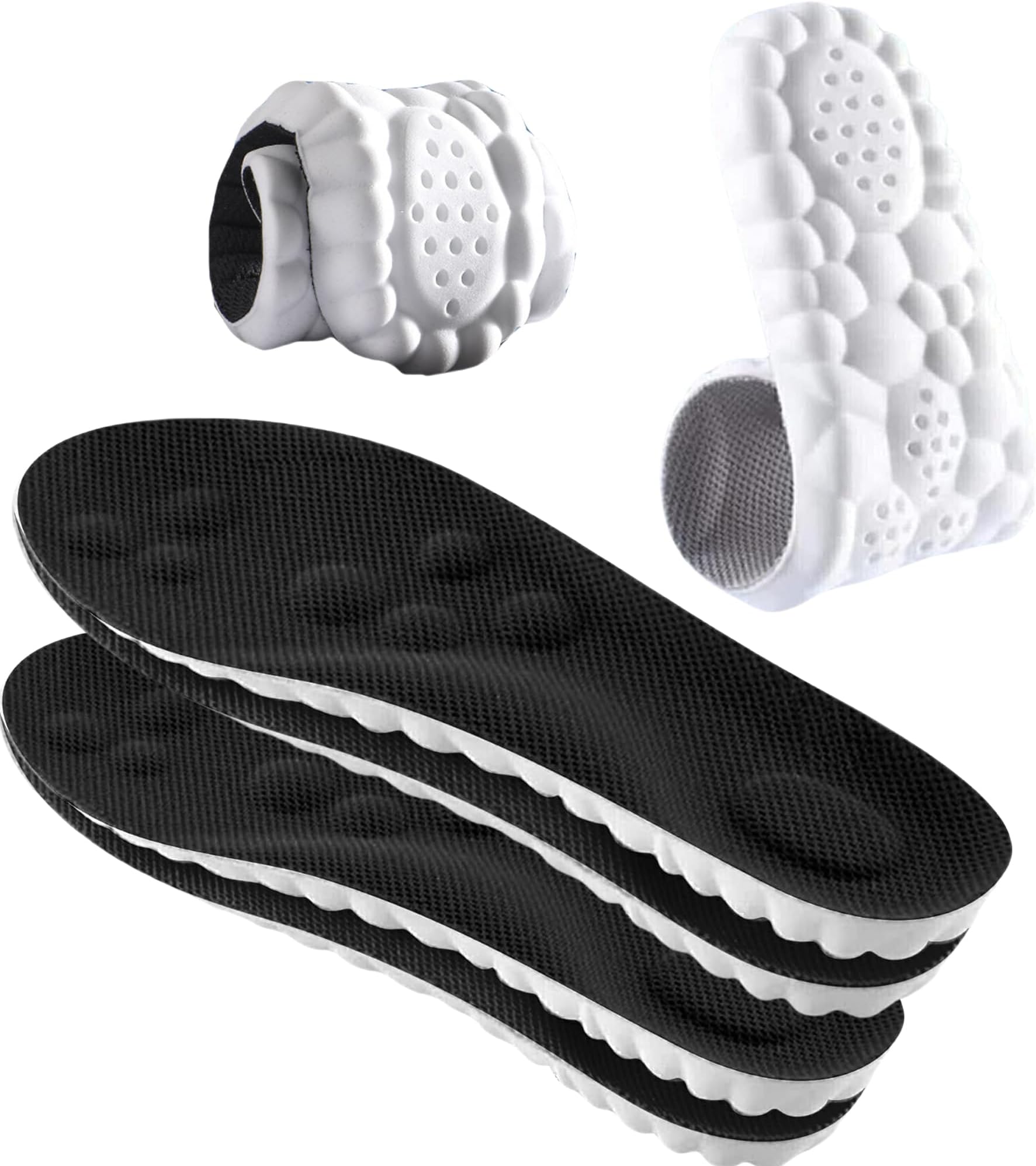 Amazon.com: 2 Pairs 4D Cloud Technology Insole - Super Soft Comfort ...