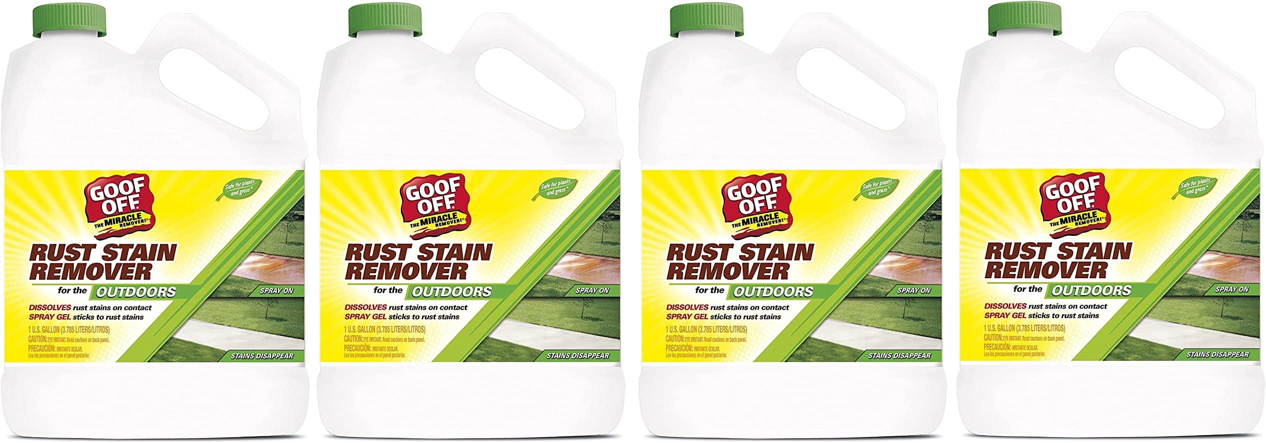 Amazon.com: RustAid GSX00101 Goof, 1 Gallon GAL Rust Stain Remover ...