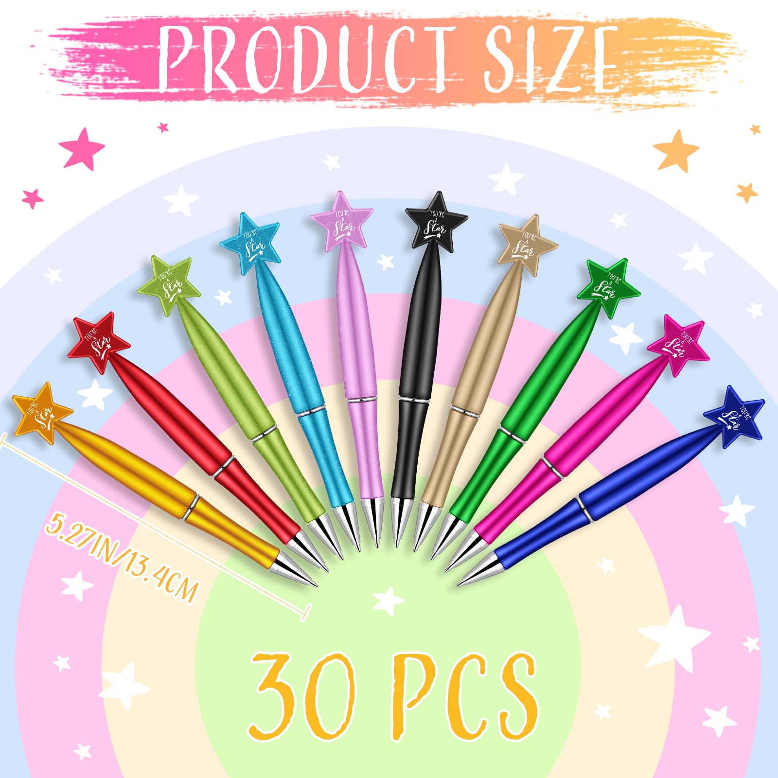 Snapklik.com : Seajan Star Pens Bulk Youre A Star Ballpoint Pen Student ...