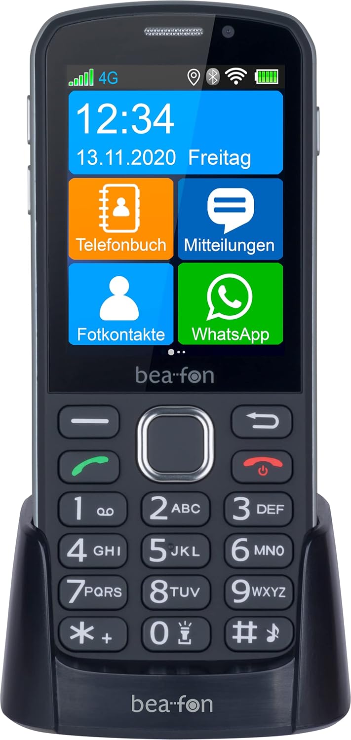 Bea-fon Sl860touch Single-SIM(Nano SIM) 4GB ROM + 512MB RAM (GSM Only ...