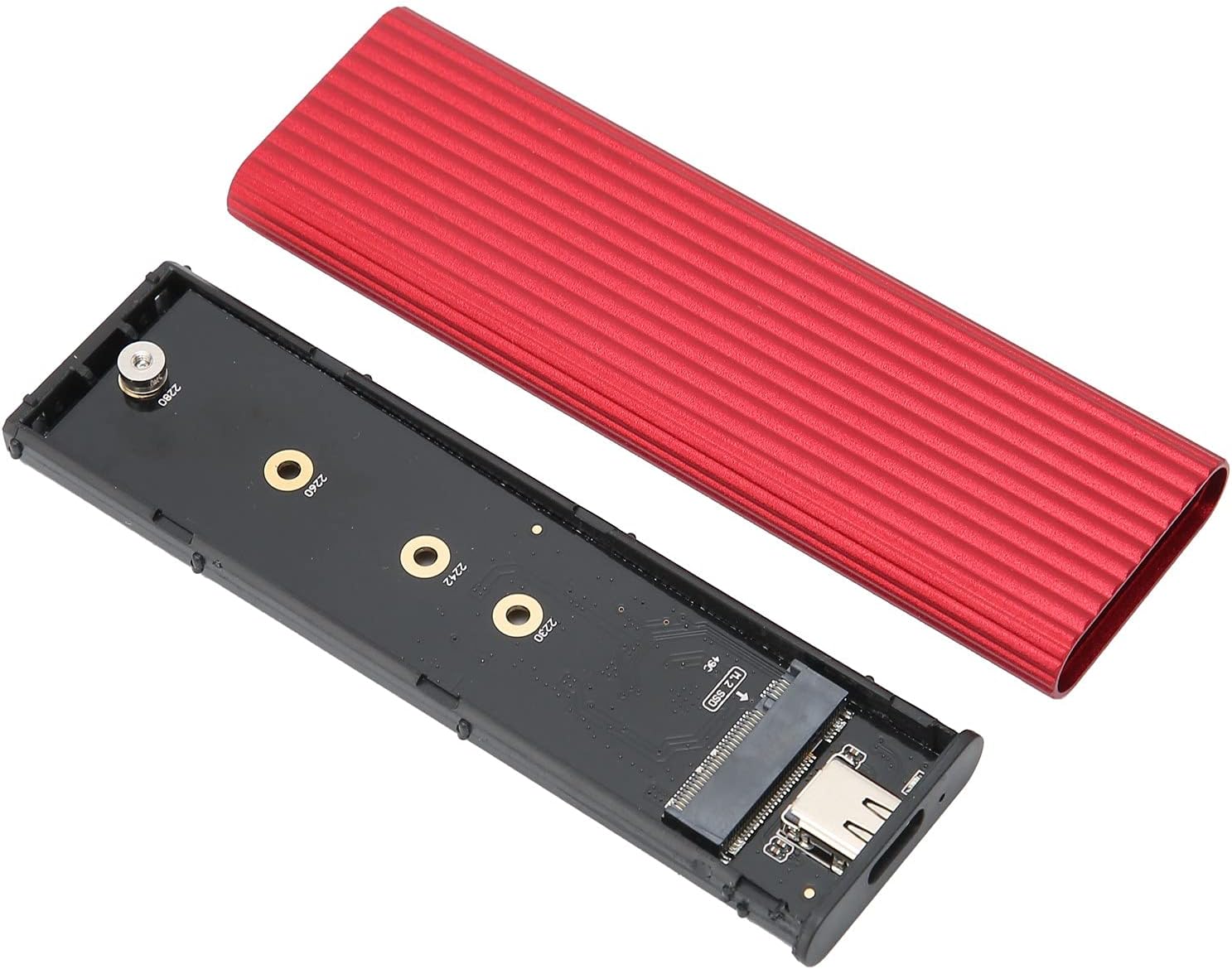 Amazon.com: SSD Enclosure, M.2 SATA B+M/B Key SSD Enclosure USB 3.1 ...