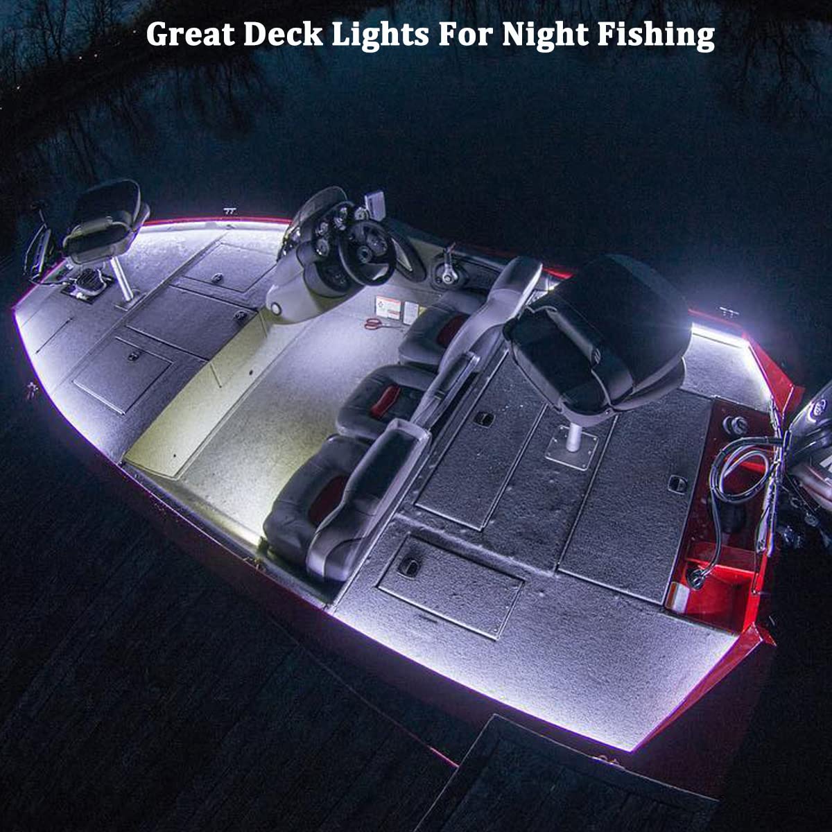 Snapklik.com : Boat Lights For Night Fishing, Marine Led Strip Lights, Boat Deck Lights, Boat ...