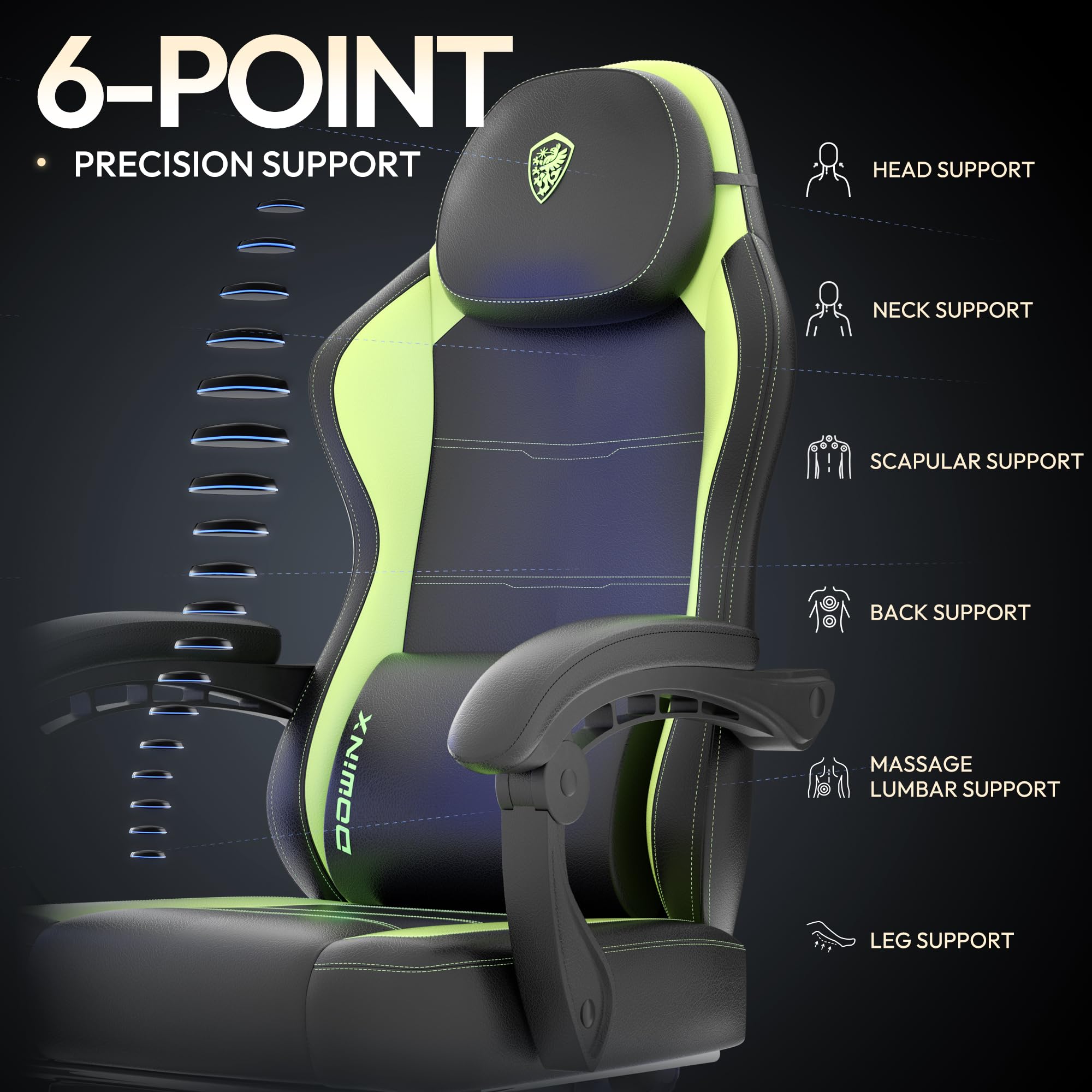 Dowinx Gaming Chair with Pock...B0DJX8PDNK | Encarguelo.com