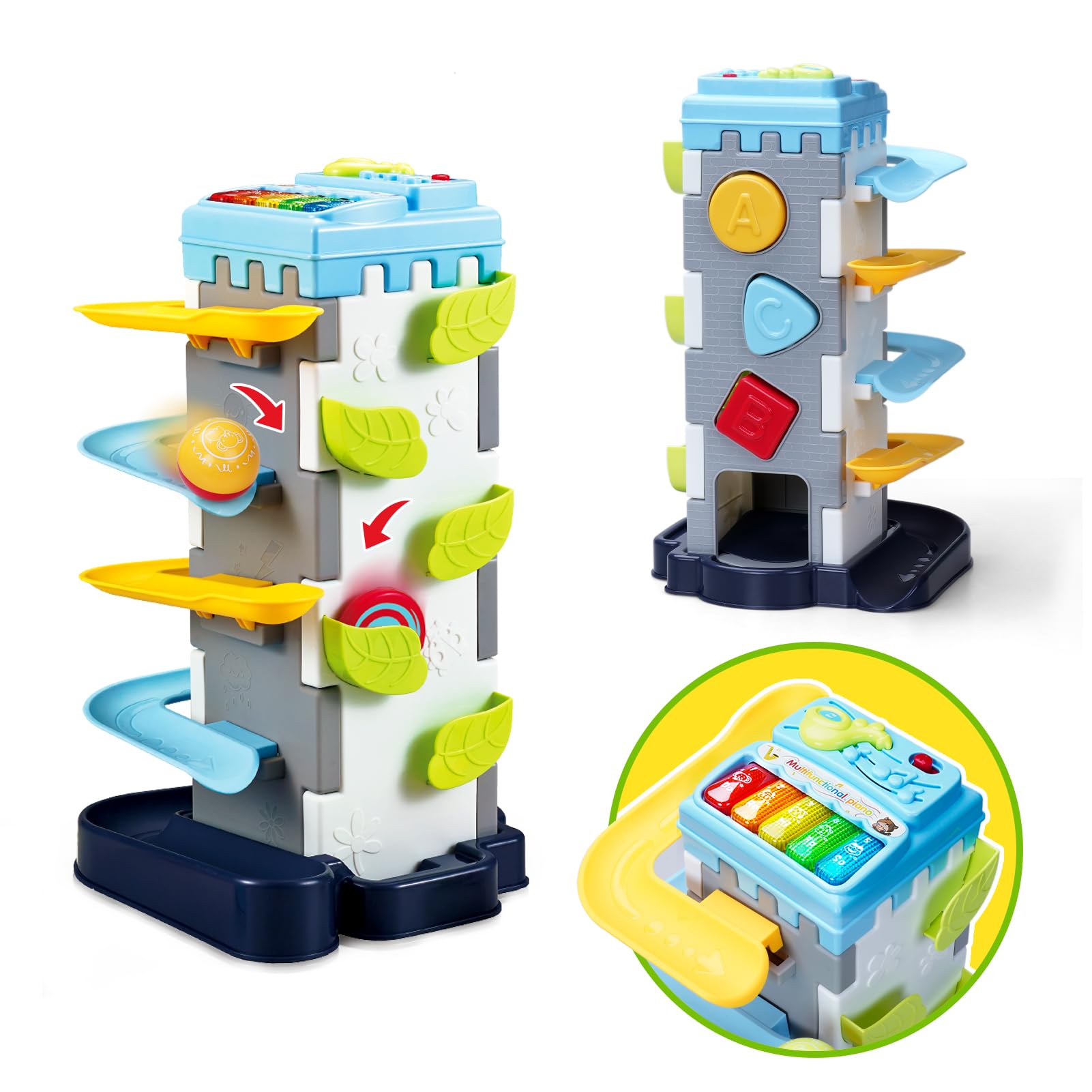 Amazon.com: INTMEDIC Baby Ball Drop Toys with Music & Lights ...