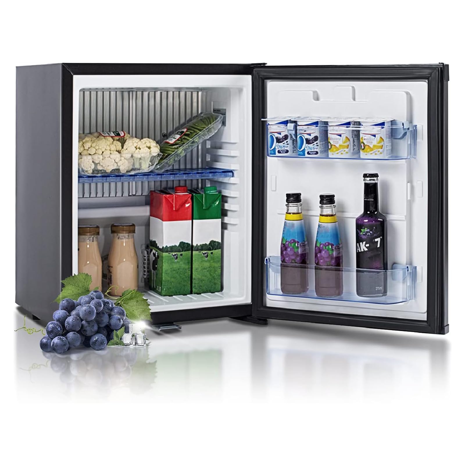 Buy Smad 12V Fridge for Campervan 30L, 240V/12V Mini RV Fridge with ...