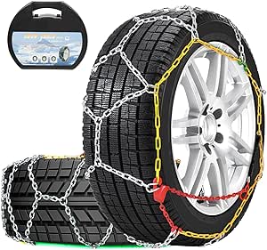 Amazon.com: Snow Chains, Tire Chains, Snow Tire Chains for Car/SUV ...