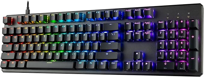 Tecware Phantom + 104 Keys RGB Mechanical Keyboard [4 Switch Options ...
