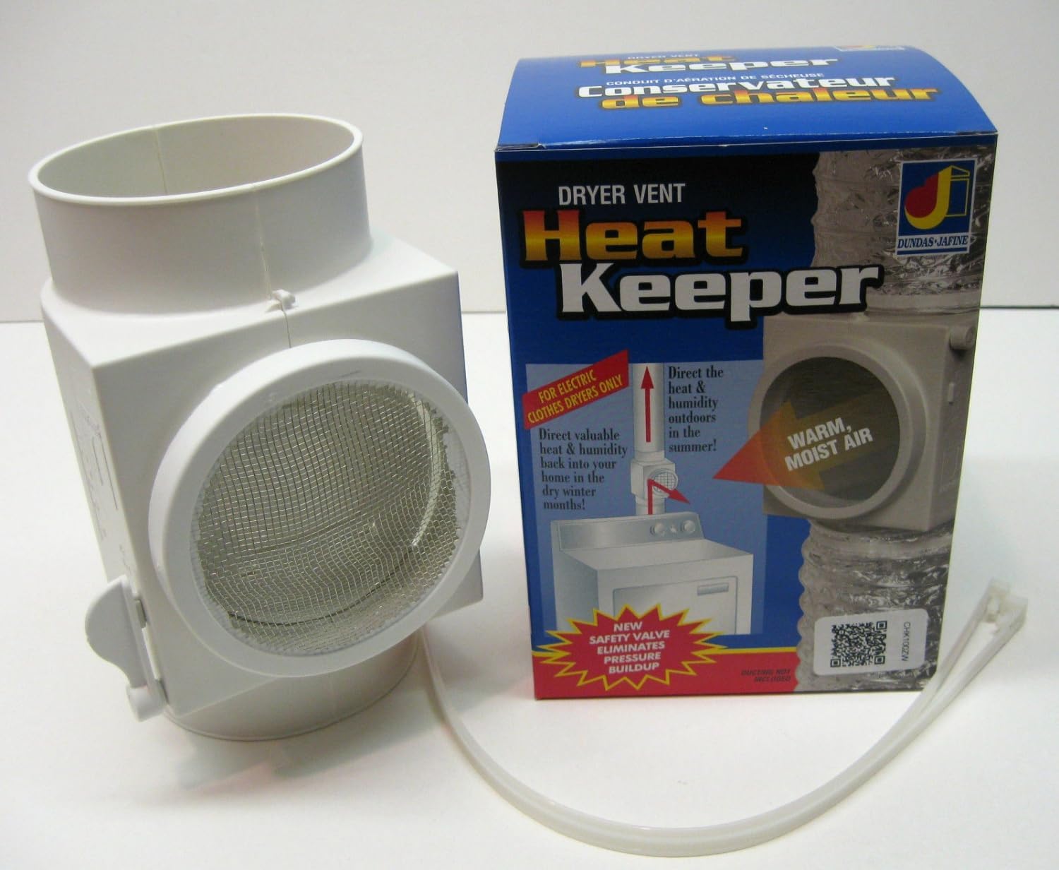 Amazon.com: CHK100ZW Dryer Vent Heat Keeper Saver Dundas Jafine Winter ...
