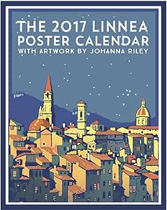 Amazon.com: Linnea Design 2017 Poster Calendar Art By Johanna Riley ...