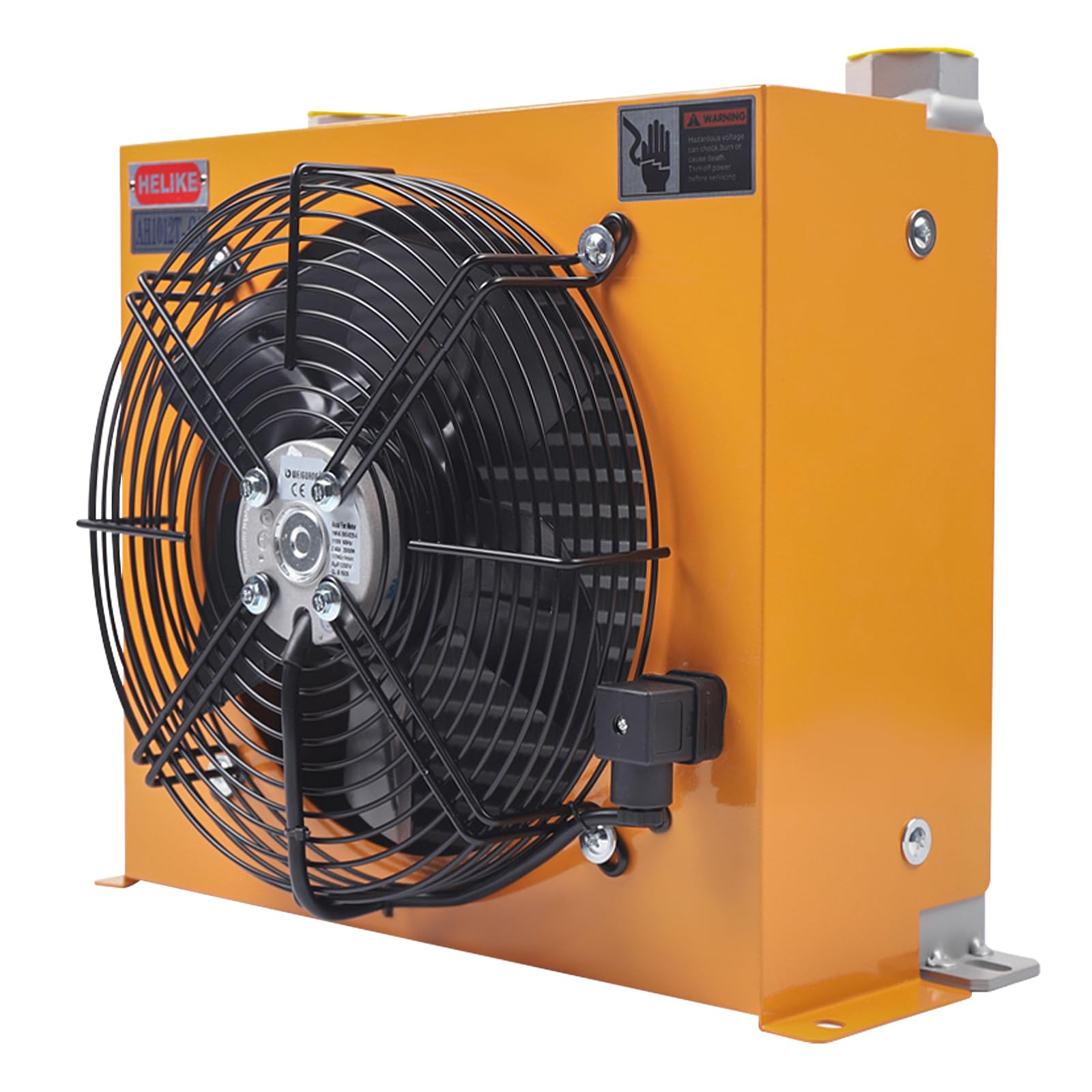 12 Volt Cooler Update Hydraulic Oil Cooler, 100L/min 110V Aluminum Fan ...