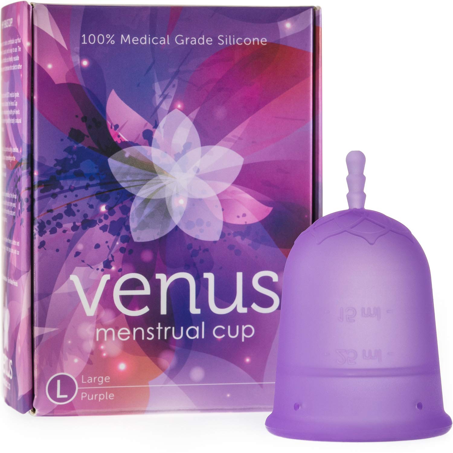 Amazon.com: Venus Large Menstrual Cup – High Capacity for Heavy Flow ...