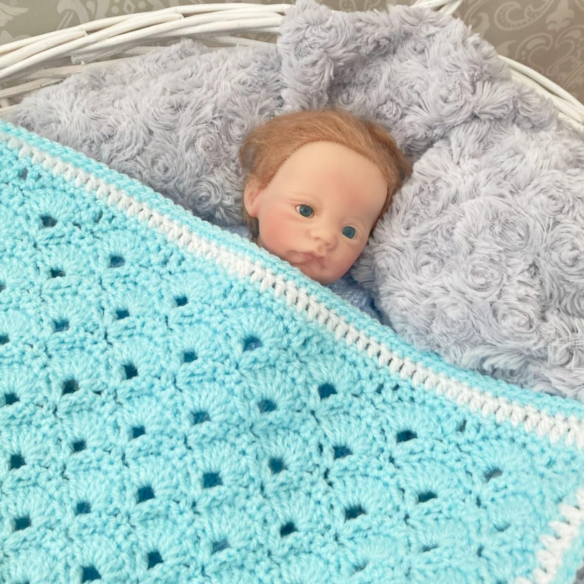 Crochet Doll Blanket Free Pattern