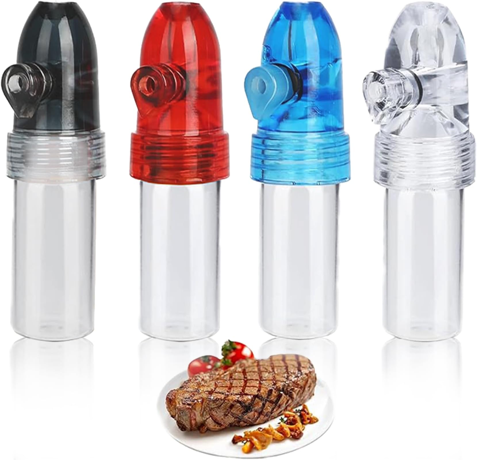Amazon.com: Kitchen Spice Dispenser Portable Leak-Proof Storage Metal ...
