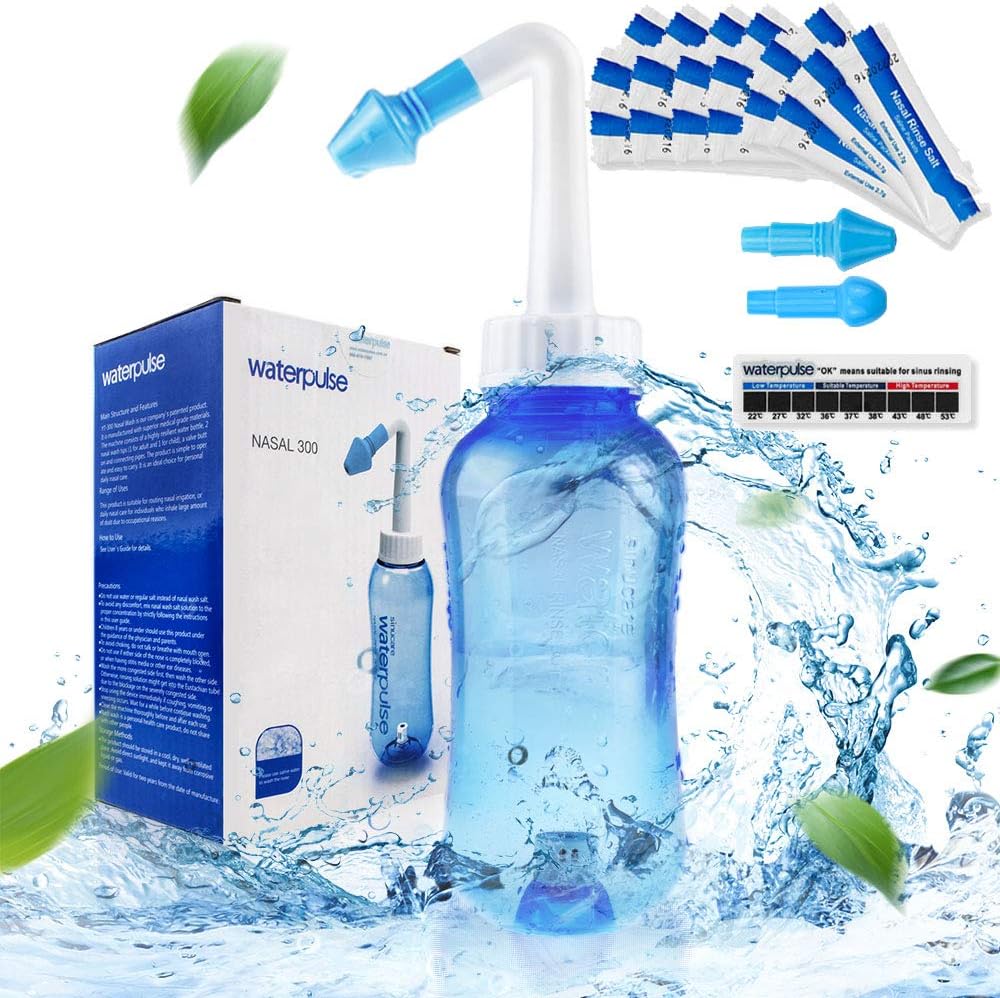 Neti Pot,Sinus Rinse Kit,Neti Pot Sinus Rinse,300ml Neti Pot Sinus ...