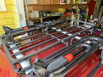 Amazon.com: CargoLoc 2-in-1 Hitch Mount and Roof Top Cargo Carrier, 48 ...