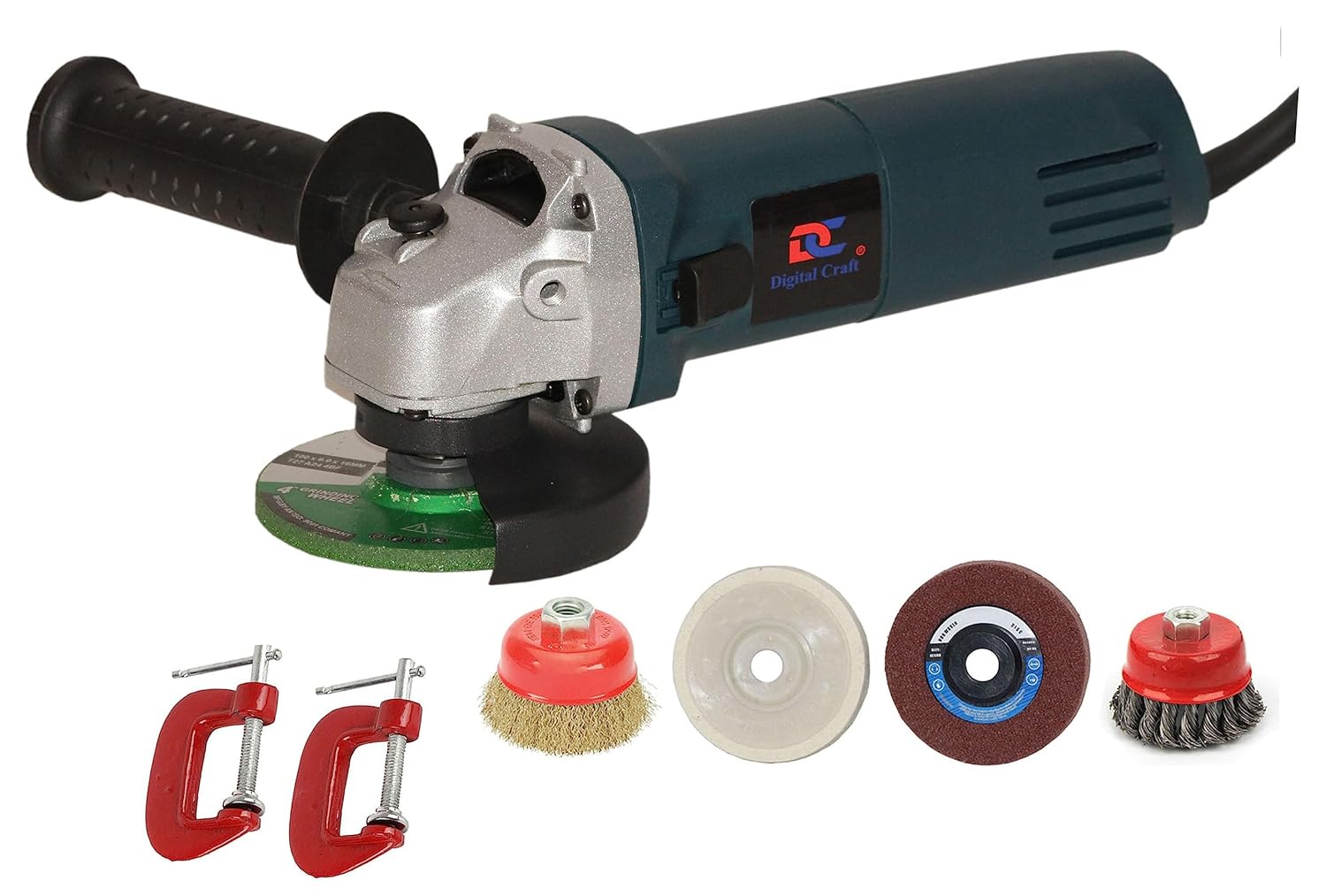 Digital Craft 100mm Electric Angle Grinder Machine Angular Power Tool ...