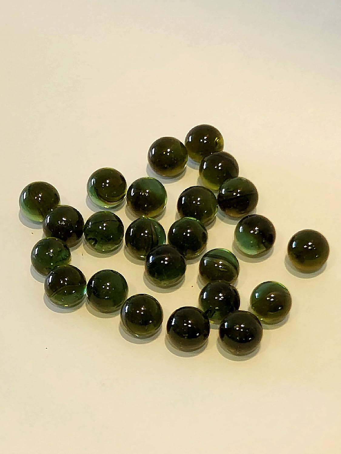 SWASTIK PLAYING MARBLES 24 pcs of Size 16mm Glass Marbles with ...