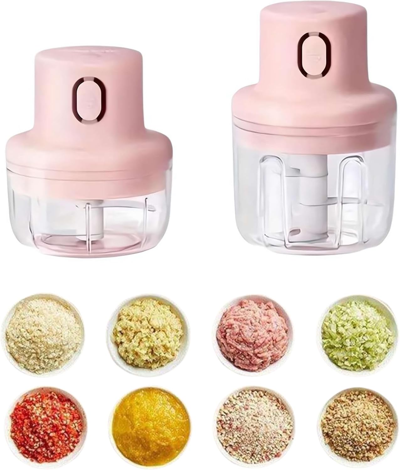 Amazon.com: Wireless Food Chopper,Garlic Chopper,Electric Meat Grinder ...