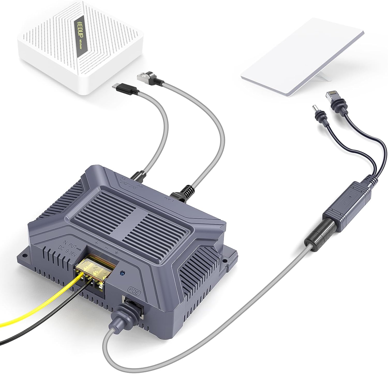 Amazon.com: EDUP Starlink Mini PoE Injector & 12V Starlink Adapter ...