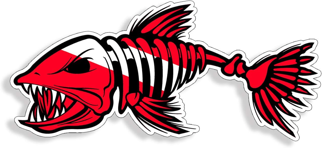 Amazon.com: Hang Loose Scuba Diver Down Sticker Vinyl Dive Decal for ...