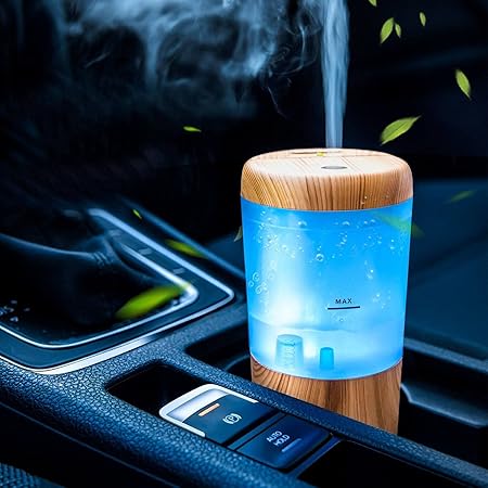 HUMIDIER Portable Car Humidifiers, Cool Mist Small Humidifiers, USB 7 ...
