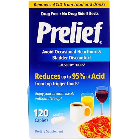 Amazon.com: Prelief Acid Reducer Caplets Dietary Supplement, 300 Count ...