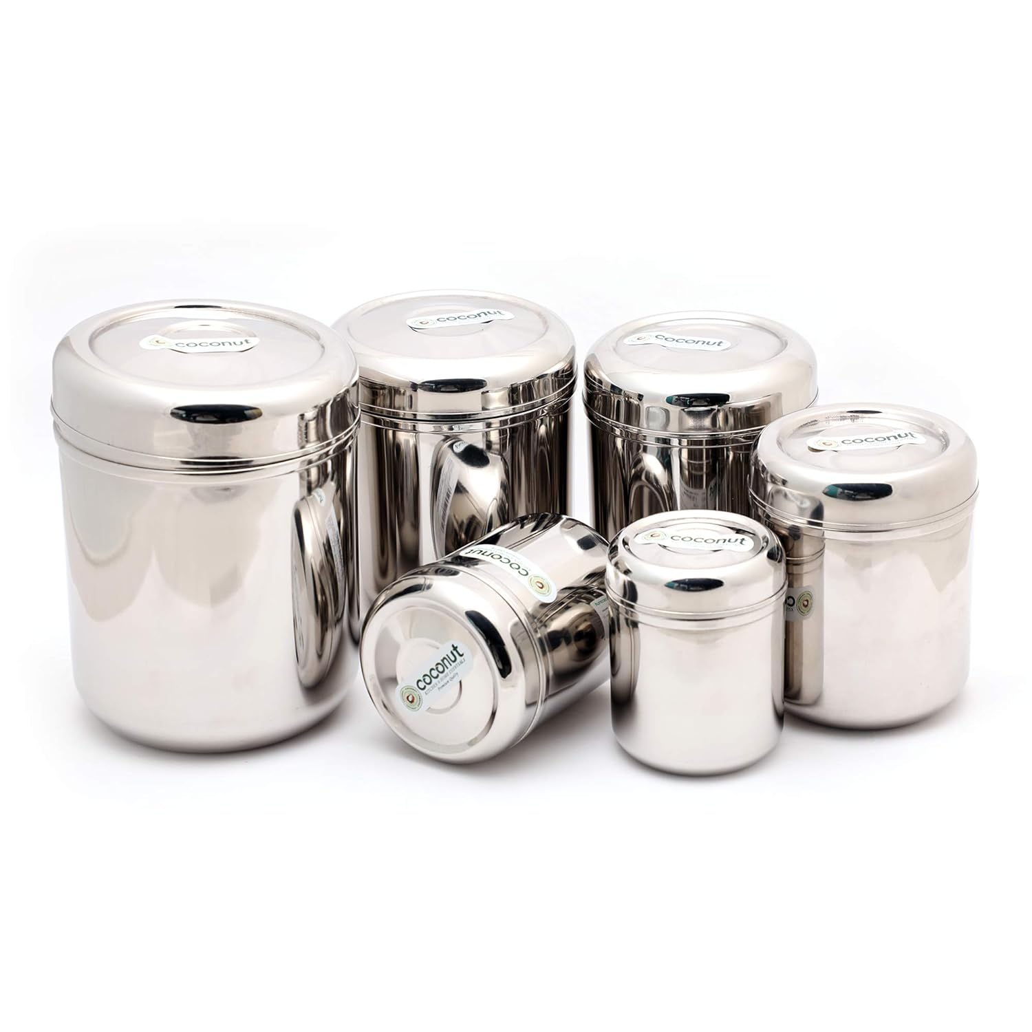 Buy COCONUT Curve 9x14 Stainless Steel Container - 850 ml, 1000 ml ...