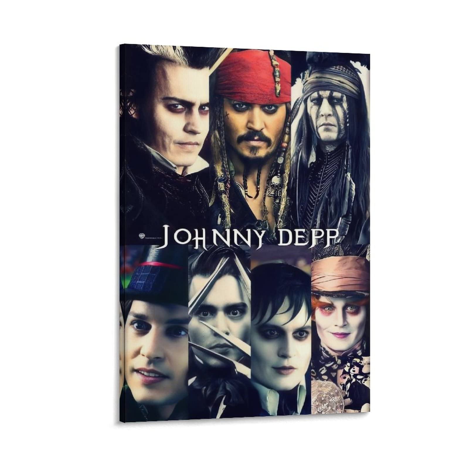 Johnny Depp Characters Painting