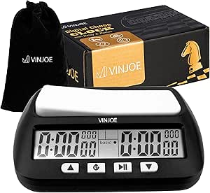 Amazon.com: Chess Clock Digital Chess Timer Professional for Board ...