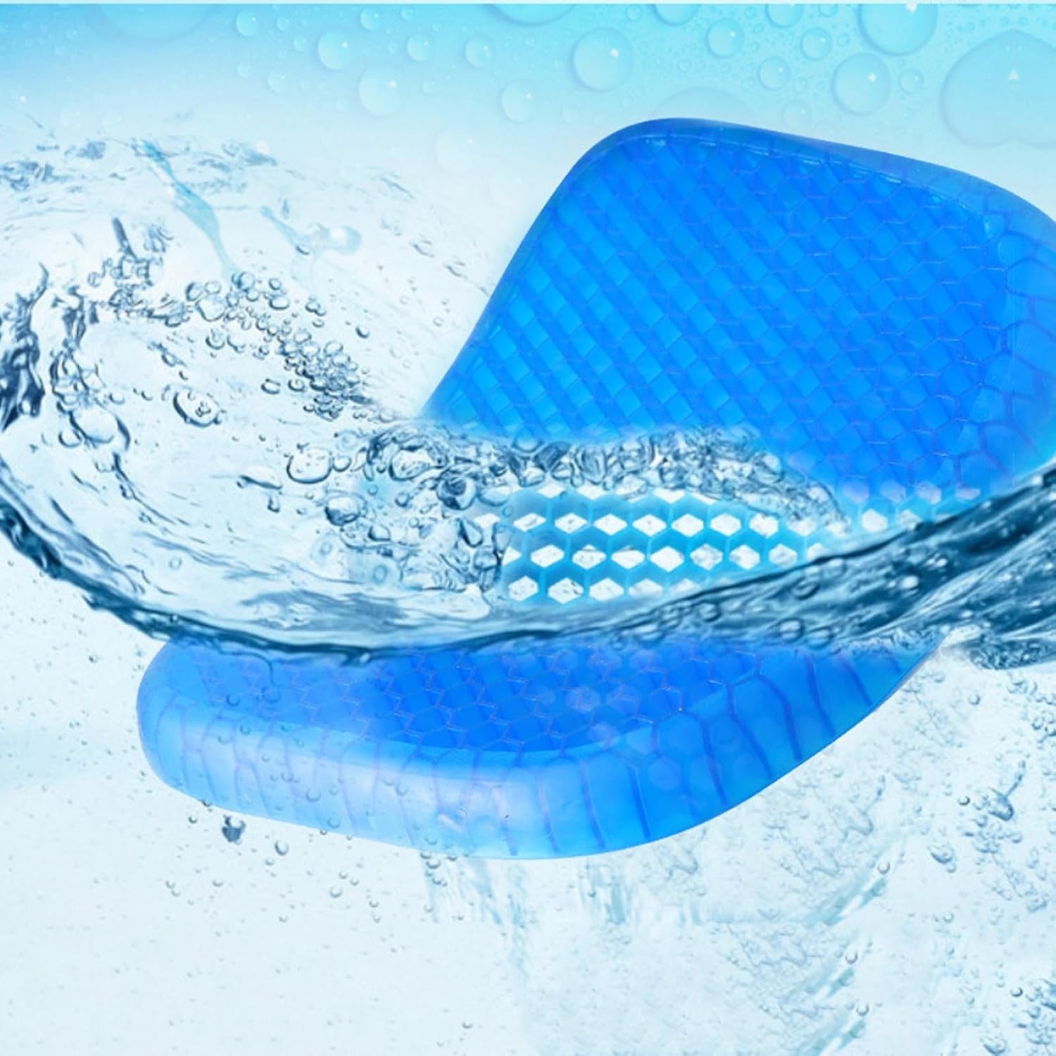 Newlarge Gel Seat Cushion, Honeycomb Design Double Thick Egg Gel ...