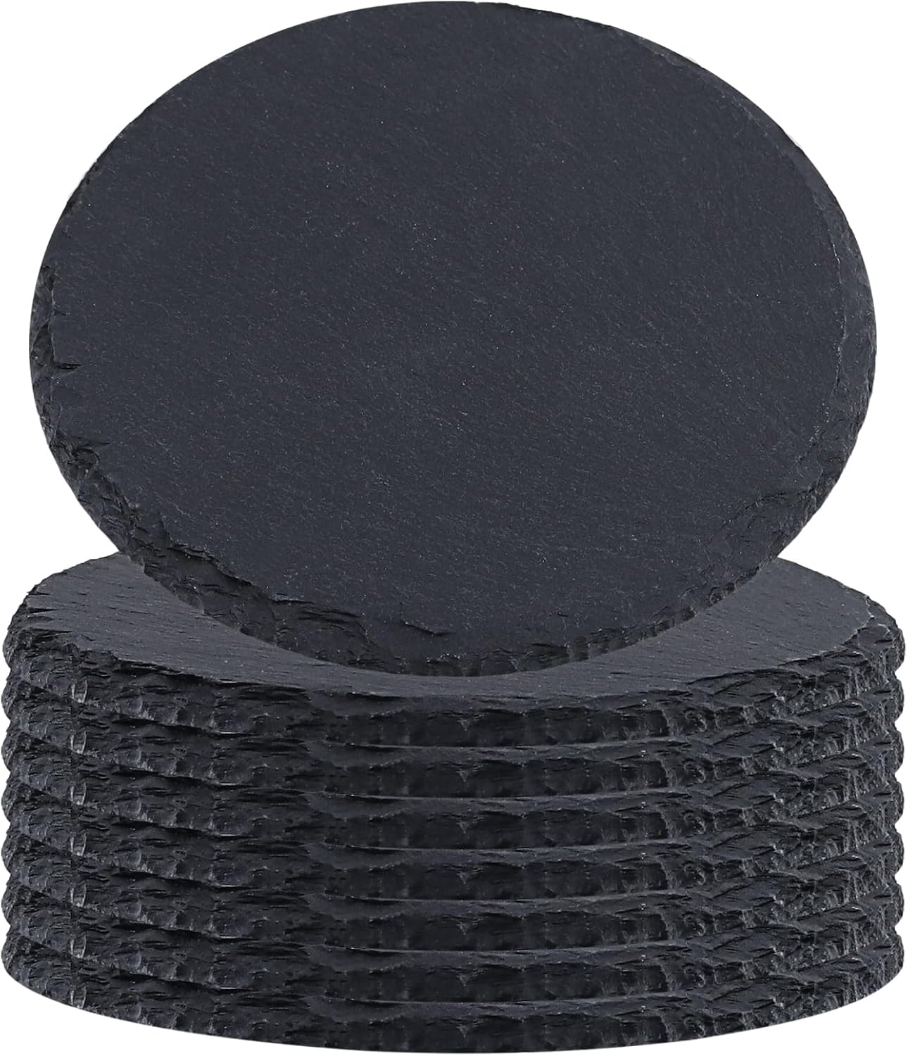 Amazon.com | ZOENHOU 8 Pack 8 Inch Slate Cheese Board,Natural Slate ...