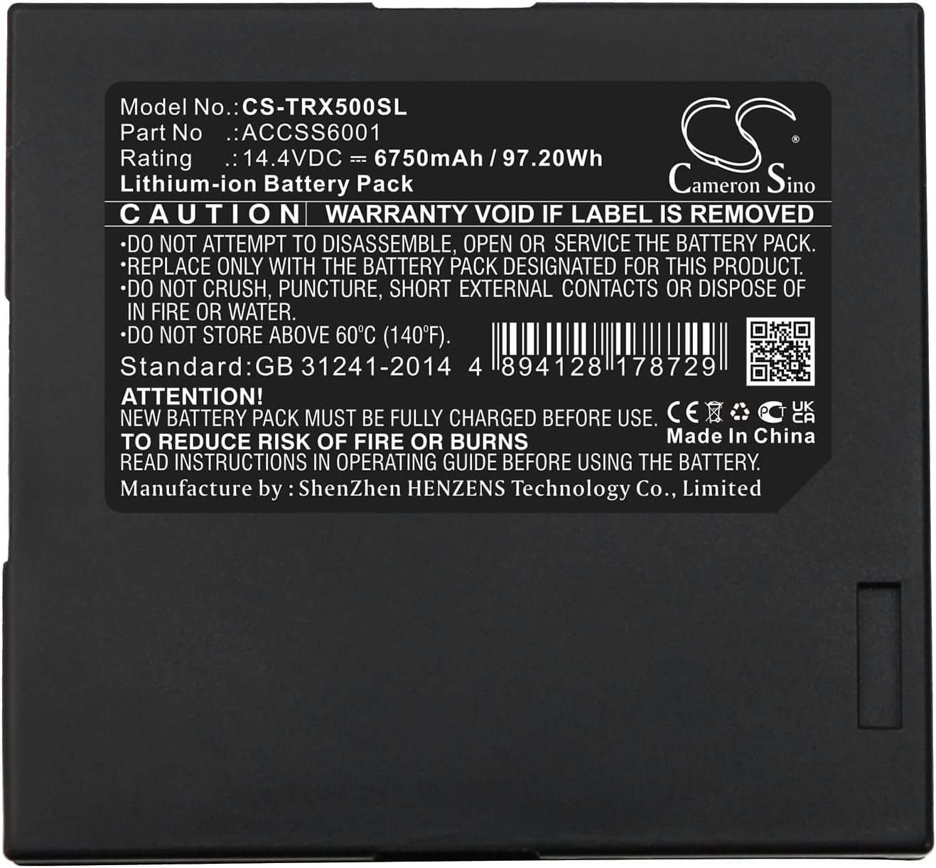 Amazon.com: Cameron Sino Battery for FARO 3D Laser Scanner, Focus 3D X ...