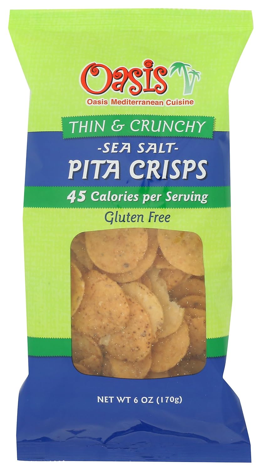Amazon.com: Oasis Foods Pita Crisps, 6 OZ